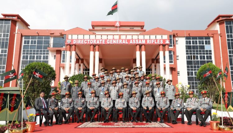 ASSAM RIFLES INSPECTOR GENERAL’S CONFERENCE HELD IN SHILLONG – NE Focus
